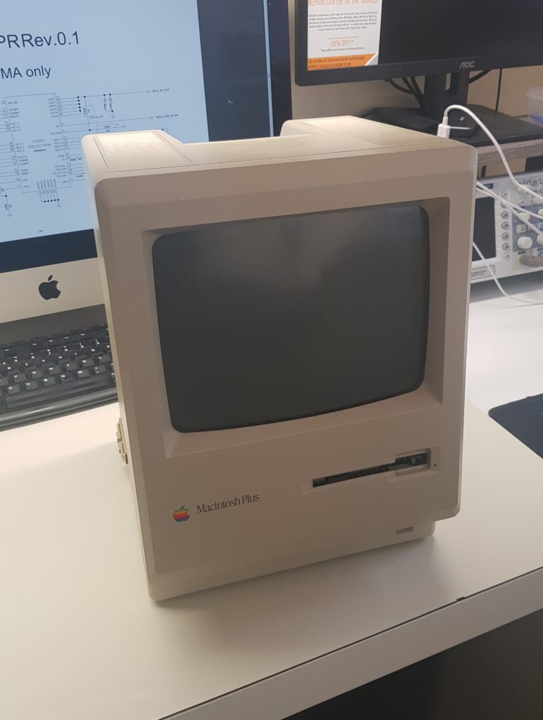 Macintosh Plus 1MB repair - ELVIKOM LAB Ltd